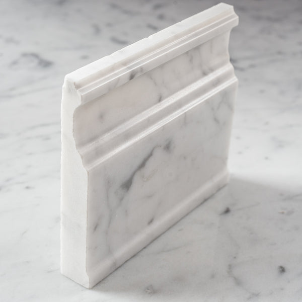 CARRARA / BASE SKIRTING | Designer Marble